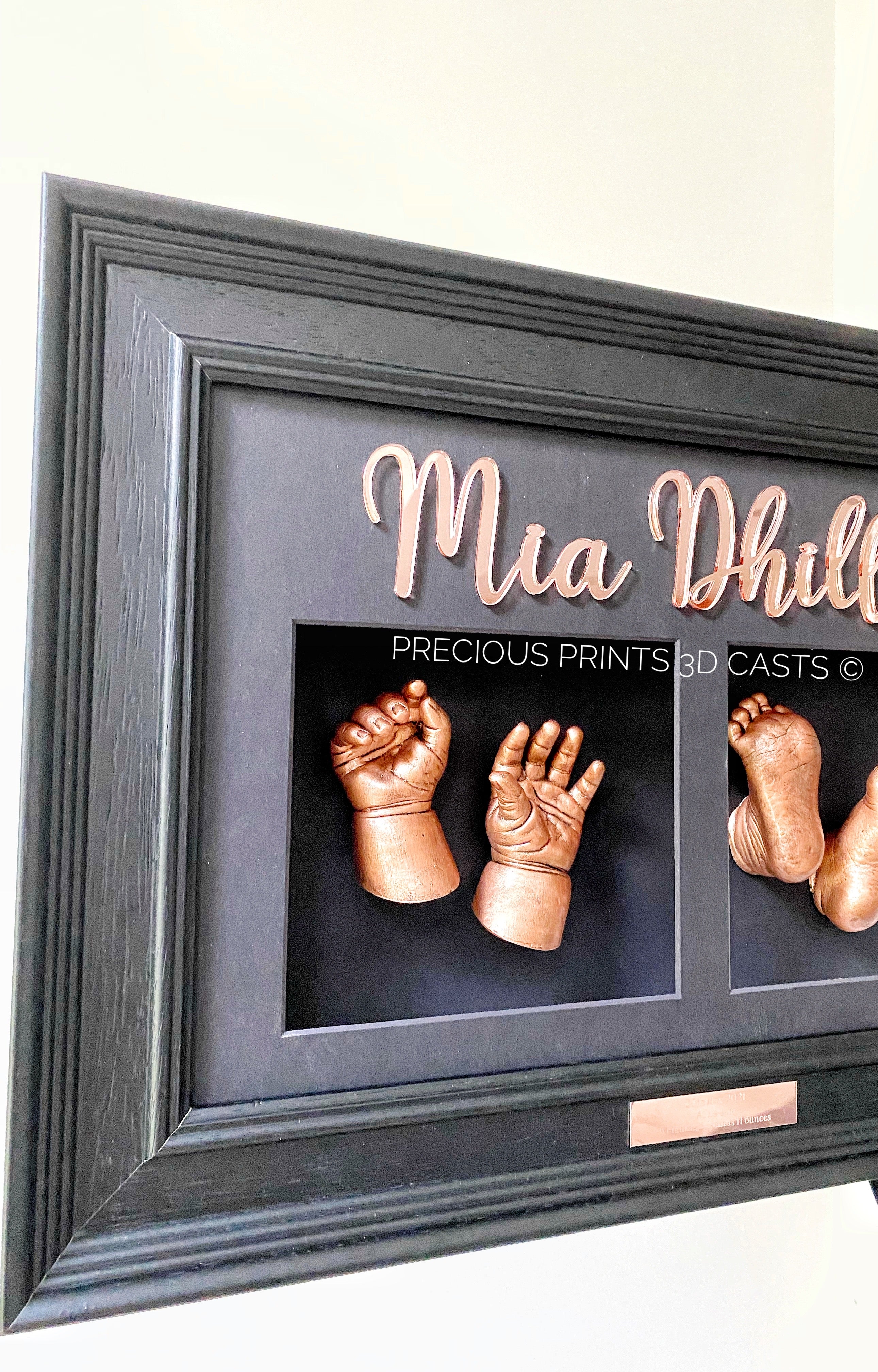Black Frame ft. copper-coloured casts & double aperture – my-precious ...